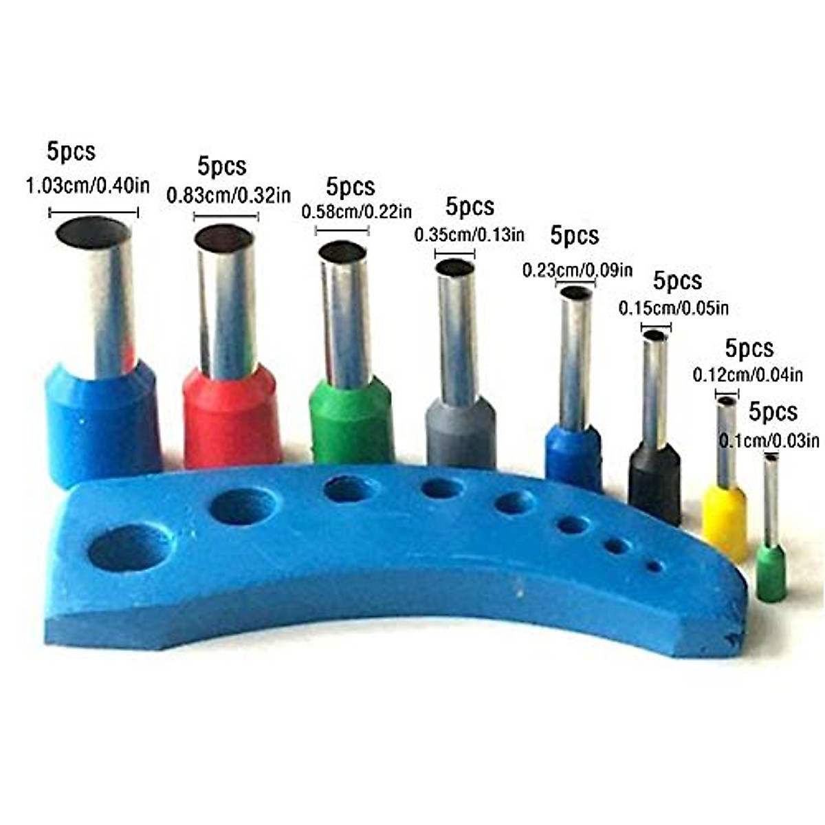 Polymer Clay Cutters,40Pcs Stainless Steel+Plastic Indentation Round Circle Shape Cutters Mold Ceramics Dotting Baking Ring Mold Cutter Punch Tools for Clay Pottery Craft Handmade with Storage Case(B)