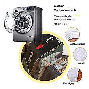 Custom Blankets with Photos Personalized Couples Gifts Customized Picture Blanket I Love You to The Moon & Back Gifts Birthday Gift for Wife Husband Girlfriend Boyfriend 40"x30"