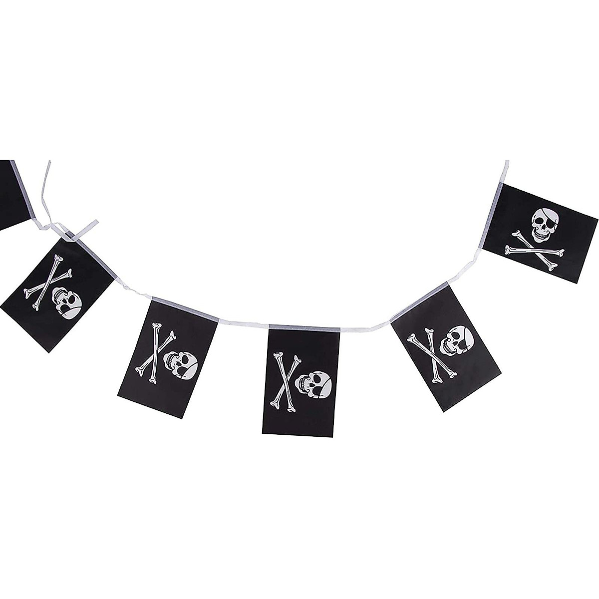 Juvale Pirate Birthday Banner Flags (80 ft.)