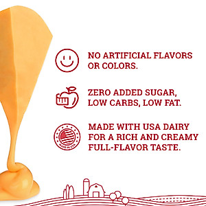 Hoosier Hill Farm Premium Cheddar Cheese Powder, 1LB (Pack of 1)