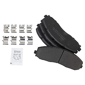 TRQ Front and Rear Brake Pad & Rotor Kit Brake Chemical Kit Brake Pads Brake Rotor Semi-Metallic Compatible with 2013-2021 Ford F-250 Super Duty F-350 Super Duty