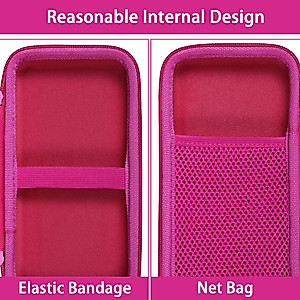 co2CREA Hard Case compatible with Texas Instruments TI-84 Plus CE/TI-84 Plus/TI-Nspire CX II CAS/TI-Nspire CX II/TI-83 Plus/TI-89 Titanium/TI-85 / TI-86 Color Graphing Calculator, Plum