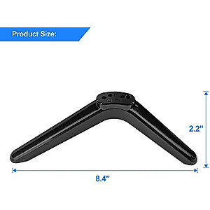 Rimous Universal TV Stand Compatible with TCL 49 50 55 inch LED TV, TV Stand legs for TCL TV Models 55S401, 50S401, 55S405, 49S405, 55S421, 55S425, 50S425, 50S405, 55S423, 50S523