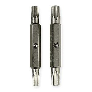 2 Piece Screwdriver Bit Set, 1/4"