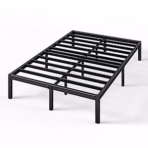 ZINUS 14 Inch Elias Metal Platform Bed Frame, Steel Support, No Box Spring Needed, Easy Assembly, Queen
