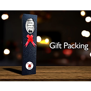 Seyal® Always My Sister Forever My Friend Spoon Gift - Sister Gift - Sister Gifts - Sisters Day Gift - Gift for Sisters - Sister Gifts from Sister - Sisters Gift - Sister Gift from Brother