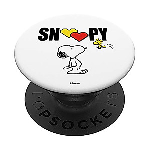 Peanuts Valentine Snoopy Love PopSockets PopGrip: Swappable Grip for Phones & Tablets