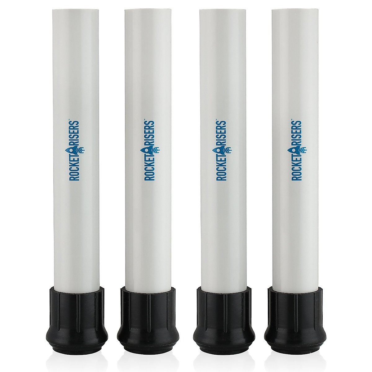 Rocket Risers Folding Table Risers - Make Your Folding Table a Counter Height Table - Set of 4 Table Leg Risers