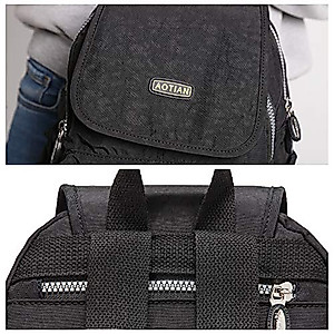 AOTIAN Small Lightweight Nylon Casual Travel Hiking Daypack Backpack for Girls and Women - 9 Liters