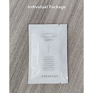 Espelho Pet Food Desiccant Bag, 6 Pieces Replaced Desiccant for Smart Pet Feeders, Keep Cat Food & Dog Food Dry and Fresh