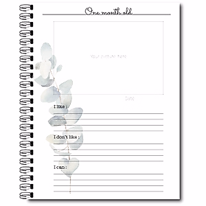 My Baby book, memories book, baby journal (Sloth), Baby First Year Memory Book, Keepsake Milestone Baby Book For Boys Or Girls