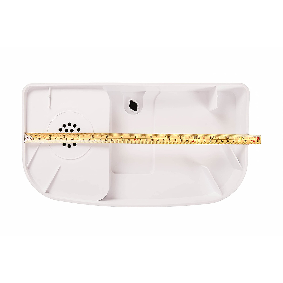 Sink Twice for tanks smaller than 15.25" measured with lid off (Sink Smaller)