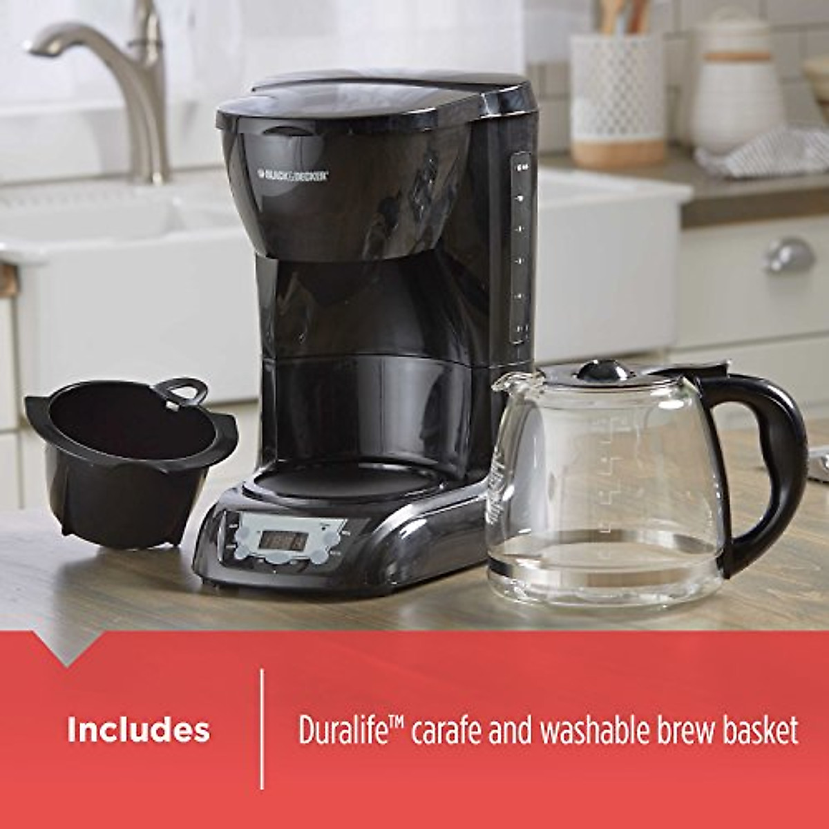 Black+Decker DLX1050B 12-Cup Programmable Coffeemaker