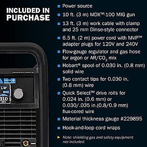 Miller Multimatic 215 Welder, Multiprocess Welder for 120/240-Volt Power Sources