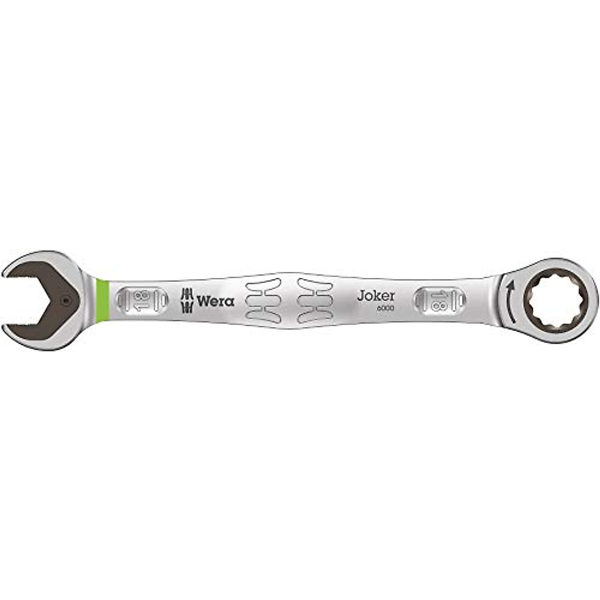 Wera 05020013001 6000 Joker , 1 Set of ratcheting Combination Wrenches, 11 Pieces