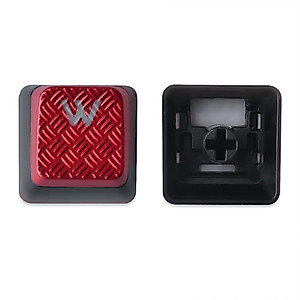 HUYUN FPS & MOBA Performance Gaming Radian Backlit Keycaps Replacement for Cherry MX Razer Corsair Logit G610 G710 Gaming Mechanical Keyboard(QWERASD12345)