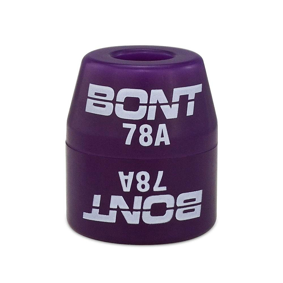 Bont Skates - Replacement Top Cone or Bottom Barrel Cushions Bushings - Quad Roller Skate Derby Plate - Made in USA (88A Black, Top & Bottom (8pc))