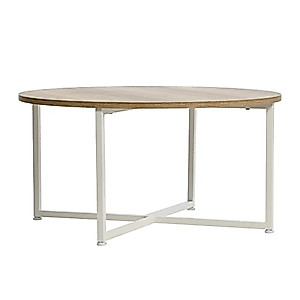 Household Essentials Coffee Table, Coastal Oak