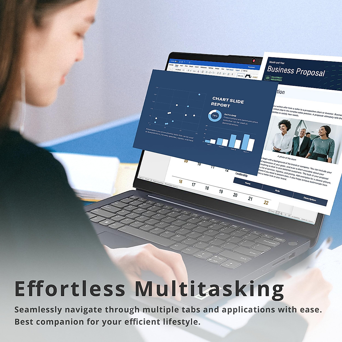 Lenovo IdeaPad 3i 14" FHD Business Laptop, Intel 12th Gen i5-1235U, 16GB RAM, 1TB PCIe SSD, Backlit Keyboard, Intel Iris Xe Graphics, 720P webcamI, Abyss Blue, Win 11, 32GB Hotface USB Card