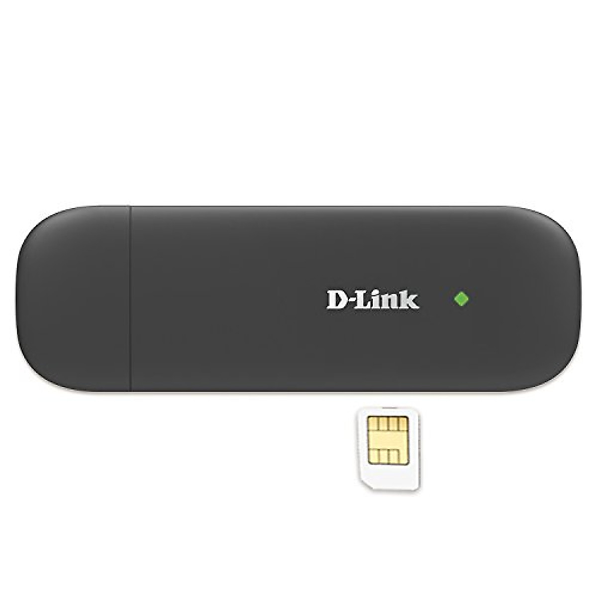 D-Link DWM-222 4G LTE Class 3 USB Adapter with Integrated Antenna for Windows XP/Vista/7/8, Mac OS X 10.5 - Black