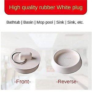 MinnowXY Rubber Bath Plug Drain Stopper Sink Plug Sink Bathtub Water Stopper Mop Pool Plug for Bathtub Washbasin Sink