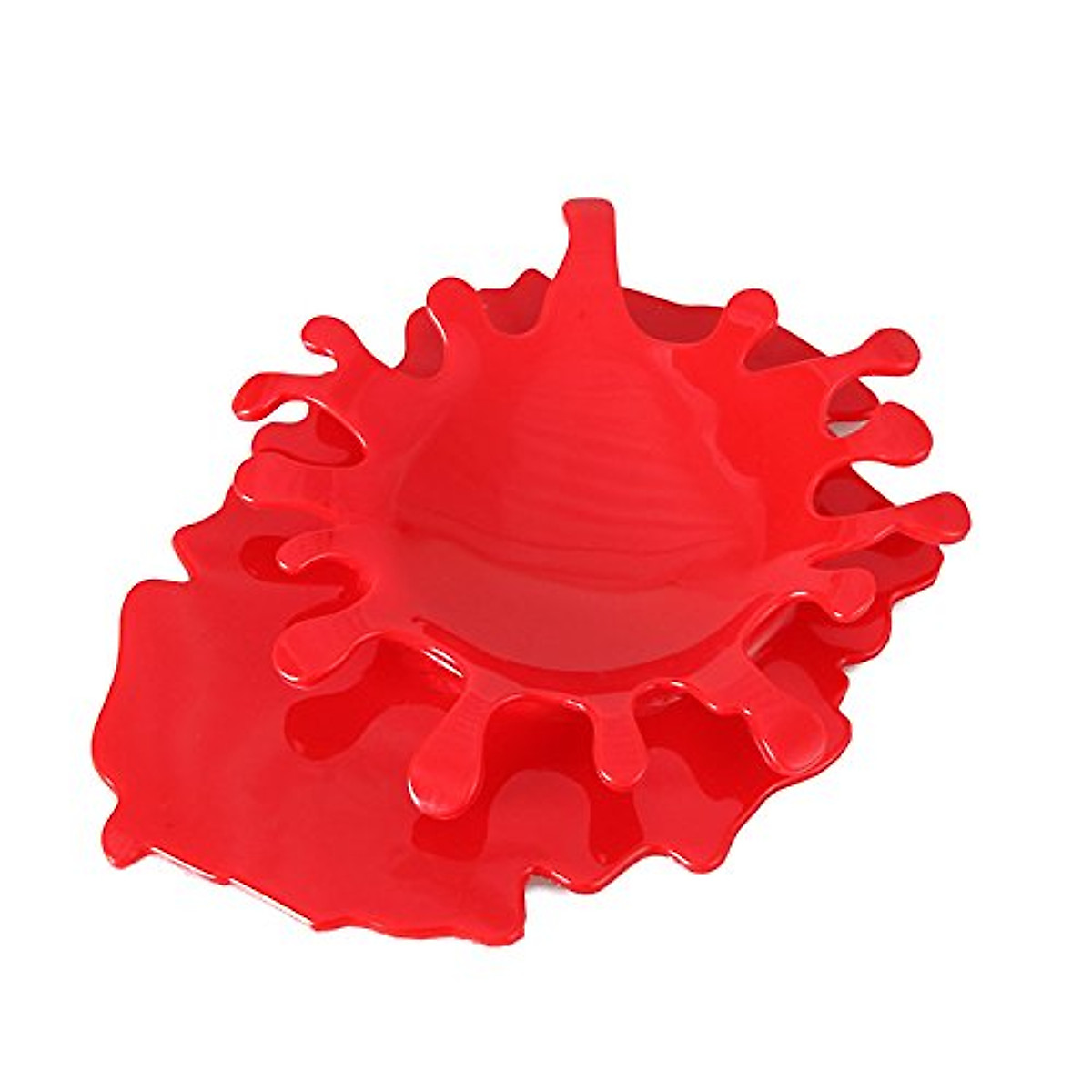 Spoon Rest Holder Coaster Silicone Ketchup Shape Cup Holders Splash Kitchen Cooking Spoon Rest Creative Cooking Utensil Red