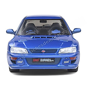 Solido S1807402 1:18 Subaru Impreza 22b #3 Rallye Monte-Carlo 1998 Collectible Miniature car, Multi