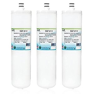 Swift Green Filters SGF-8112S Compatible for CFS8112-S,5581708,BGC-2200S,CELF-1M-P, BGC-2100 Commercial Water Filter (3 Pack),Made in USA