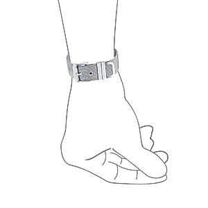 Bling Jewelry Unisex Wide Band Mesh Belt Buckle Bracelet For Men Women Stainless Steel Adjustable