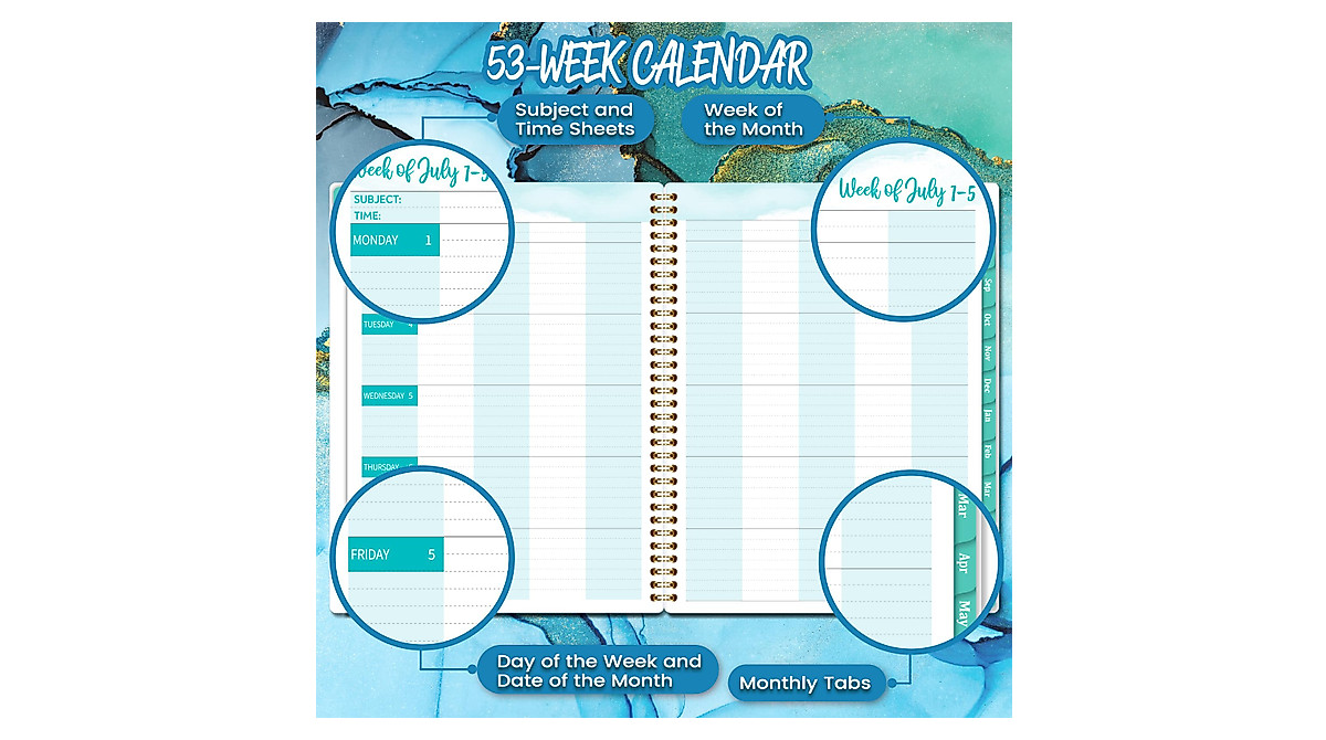 2024-2025 Teacher Planner - Boost Your Teaching Efficiency