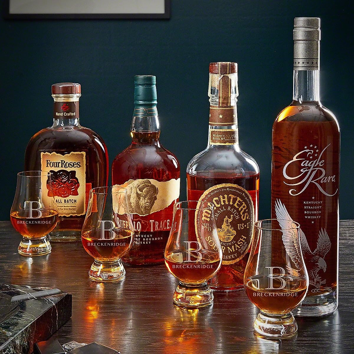 Engraved Glencairn Glasses Pair (Personalized Gift)