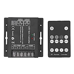 LED Touch Remote Controller Aluminium Alloy ireless Touch Remote LED Dimmer Controller for LED Strip Light DC12‑24V