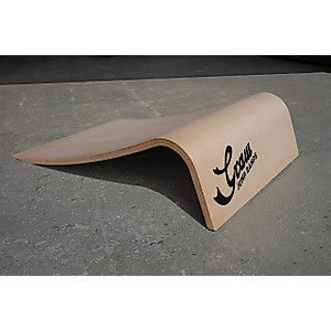 Graw Jump Ramps J15-5.9" Wooden Launch Ramp for Skateboard, BMX and More