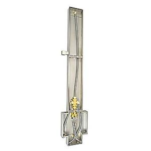 Blue Ocean 48 inch Stainless Steel SPS822 Shower Panel Tower with Rainfall Shower Head and Spout