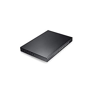 ZyXEL GS1900-24HP, 24-port GbE L2 PoE Smart Switch, rackmount, 170 Watt