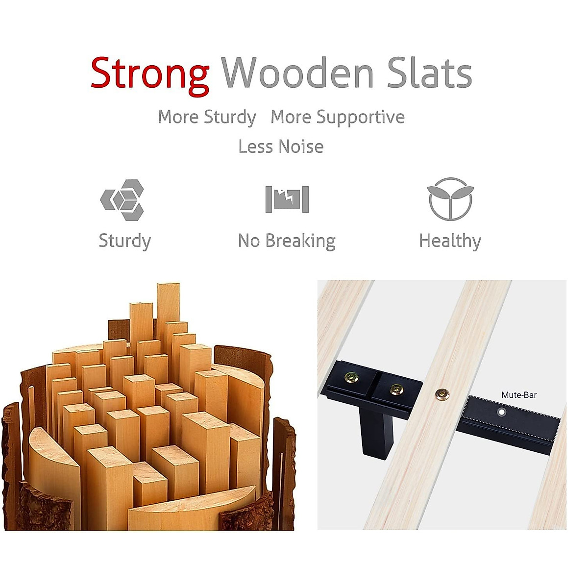 SHA CERLIN Modern Low Profile Platform Bed Frame Queen Size, Stylish Faux Leather Upholstered Sleigh Bed with Adjustable Headboard, No Box Spring Needed, Glossy Black