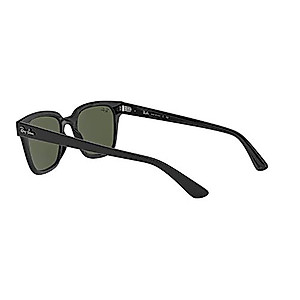 Ray-Ban Rb4323 Square Sunglasses, Black/G-15 Green, 51 mm