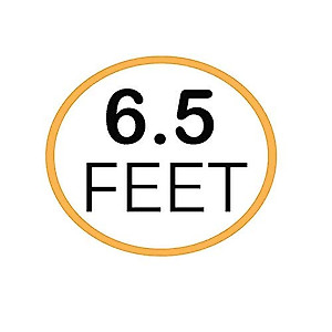 5V AC Adapter Power Supply for KAMTRON KT-826 Security Surveillance Camera Video Wall DC Charger Cord Cable Replacement, 6.5 Feet, with LED Indicator