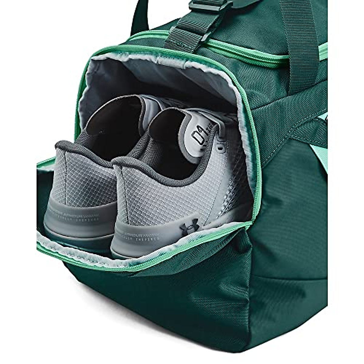 Under Armour Adult Undeniable 5.0 Duffle , (722) Coastal Teal / Green Breeze / Green Breeze , Small