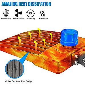 WYZM 300W Outdoor LED Parking Lot Light,with Dusk-to-Dawn Photocell,39,000 Lumens,100-277V LED Pole Light,1000W HPS Equivalent (Slip Fitter)