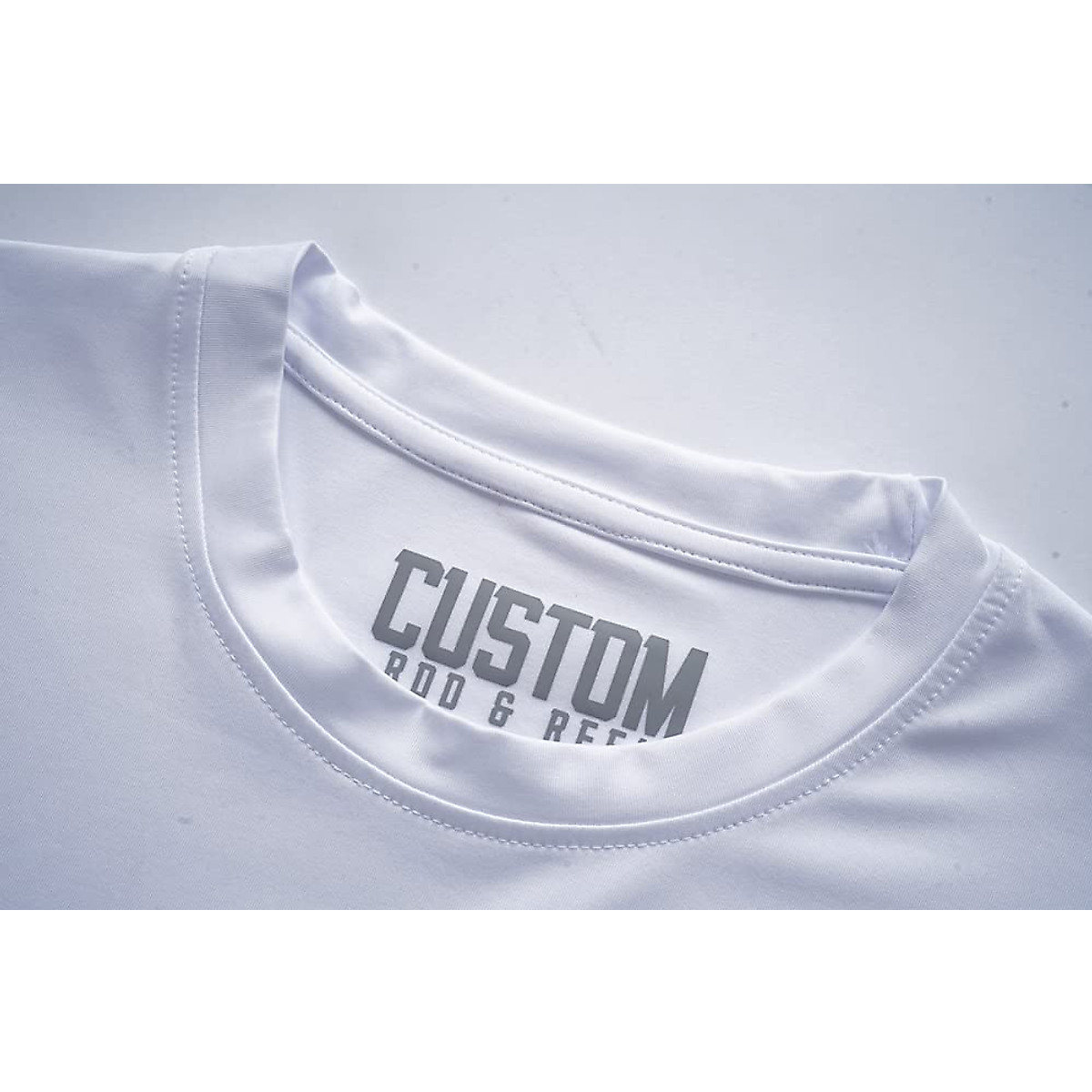 DEJIATO Men's Sport Shirt Long Sleeve Performance Quick Dry T-Shirt Lightweight Running Training Shirt White