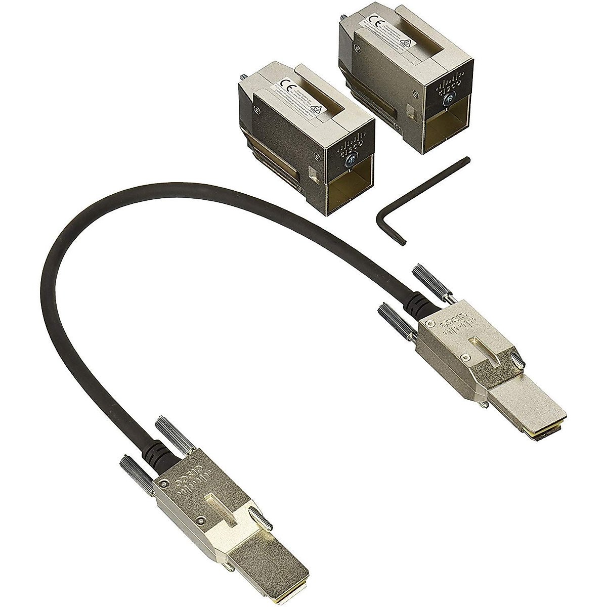 Cisco C3650-STACK-KIT [Two Data Stack Adapters & One Cable] (Renewed)