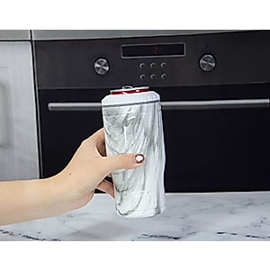 Icy Bev 4 in 1 Can or Bottle Insulator, Koozies to Keep Beer, Soda, Seltzer or More Ice Cold For 12 Hours. Insulated Can Cooler,Works Universally for Glass Bottles and Aluminium Cans,Insulated Tumbler