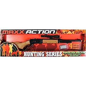 Maxx Action Repeater Hunting Toy Rifle with scope