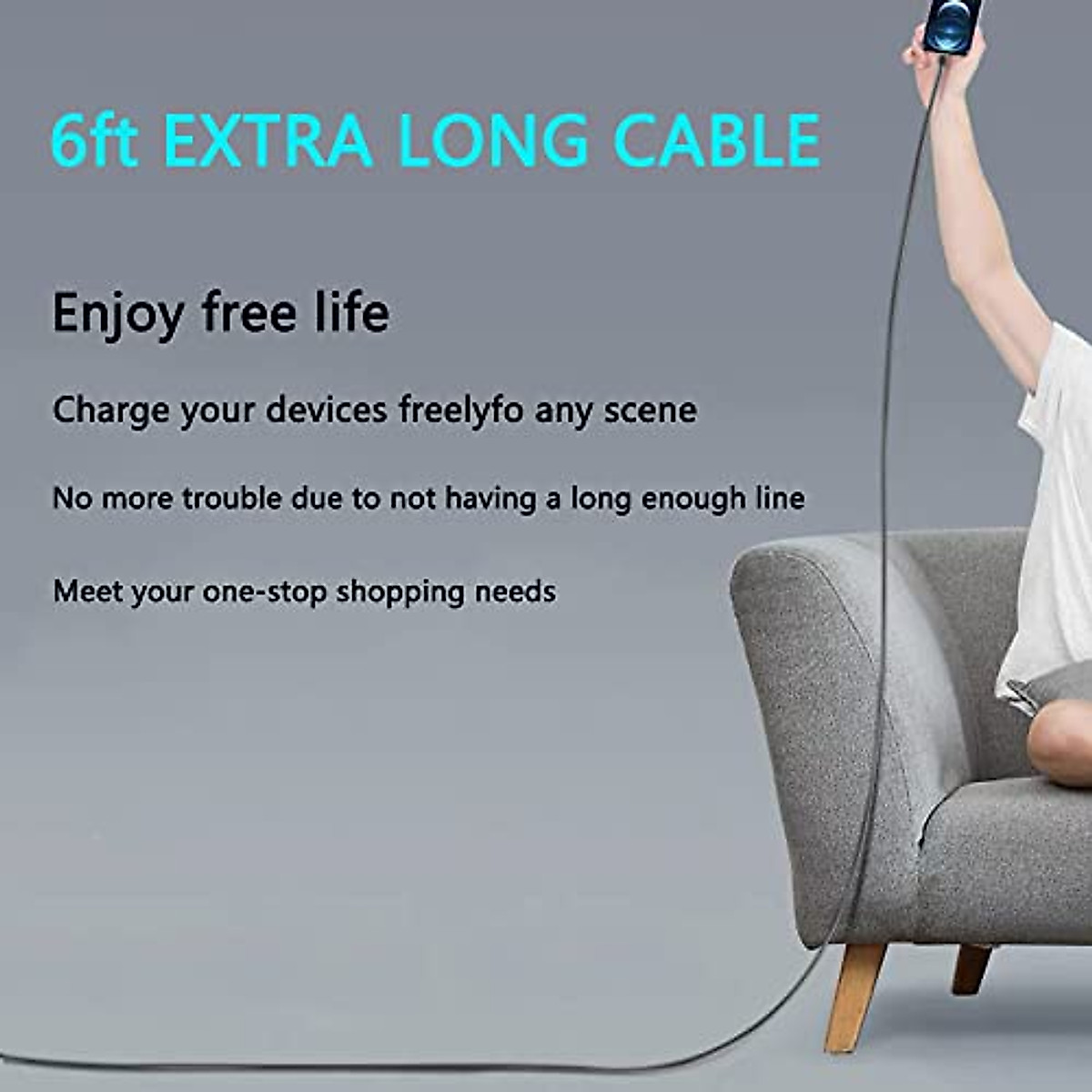 iphone Quick Charger - 20W PD USB C Wall Charger [MFi Apple Certified] with 6FT USB-C to Lightning Cable Compatible with iPhone 14/14 Pro/14 Pro Max/14 Plus/13/12/11/Pro/Pro Max/Mini/Xs Max/XR/X, iPad