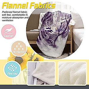 HAFSUM Cute Anime Blanket Cozy Warm Fleece Throw Blanket Lightweight Blankets and Throws for Men and Women 60"x50"