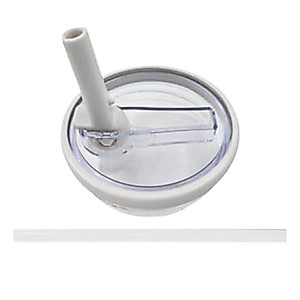 Generic 40 oz Tumbler Lid Replacement fit for Stanleys Cup,Tumbler Straw Lid,Replaceble Tumbler Straw Lid,Reusable Tumbler Cover for Stanleys Cup, Refer to description, White, JH5M481645QCRQF9