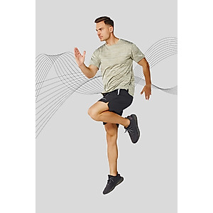 GRAMVAL Men's Crew T-Shirt,Light Weight Dry-Fit Moisture Wicking Active Athletic Performance