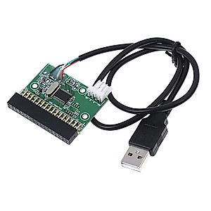 1.44MB 3.5" Floppy Drive Connector 34 PIN 34P to USB Cable Adapter PCB Board