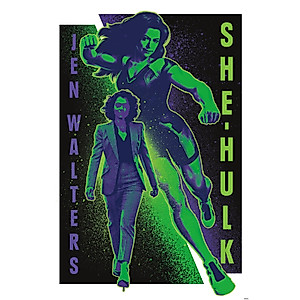 Trends International Marvel She-Hulk: Attorney At Law - Jen Walters Wall Poster, 34L x 22.4W, Unframed Version